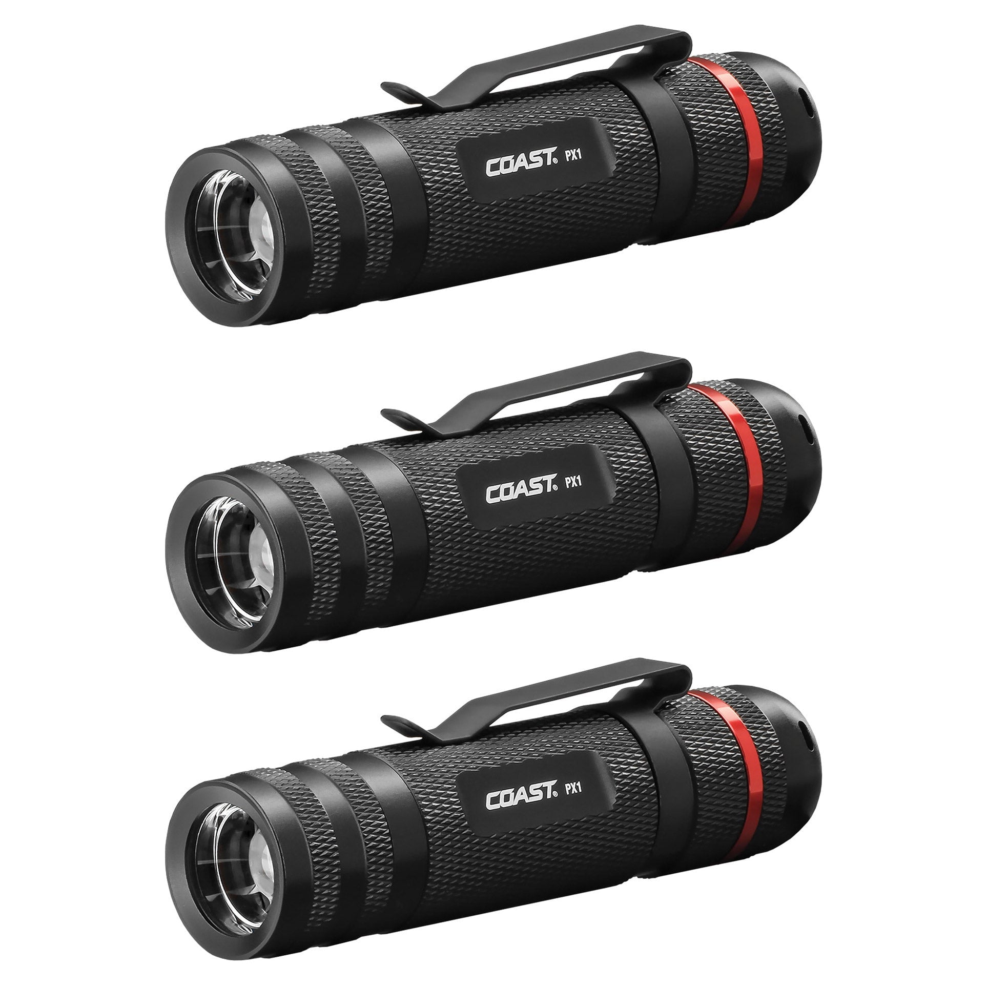 Coast PX1 LED Flashlight Set, Pack of 3 - Walmart.com