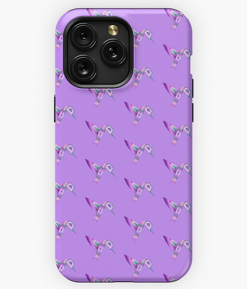 Coast Salish Hummingbird Pacific Northwest A13401 Phone Case for iPhone ...