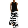 Coast Salish Wolf Long Dress dresses for womens 2024 summer women"s ...