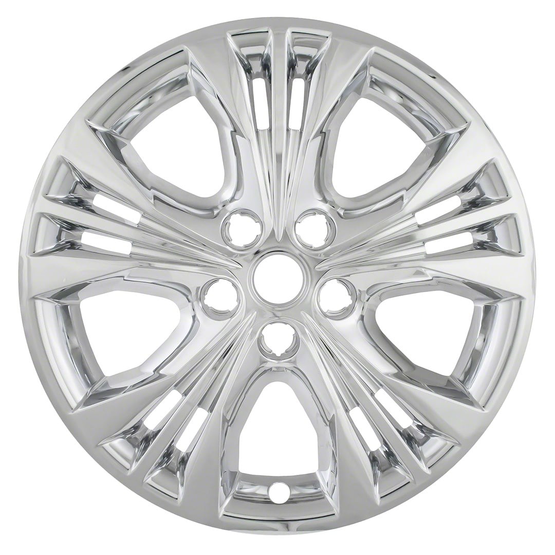 Coast To Coast 18" Chrome Plated Car Tire Cover, Custom 5 Split Spoke ...