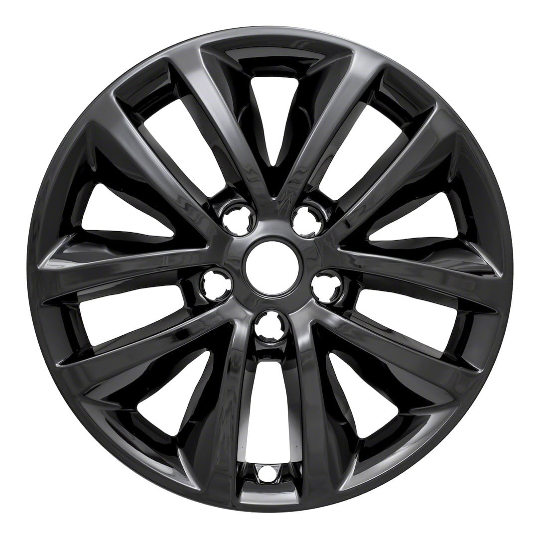 Coast To Coast 10 Spoke Gloss Painted 17" Wheel Cover, Black - Vehicle ...