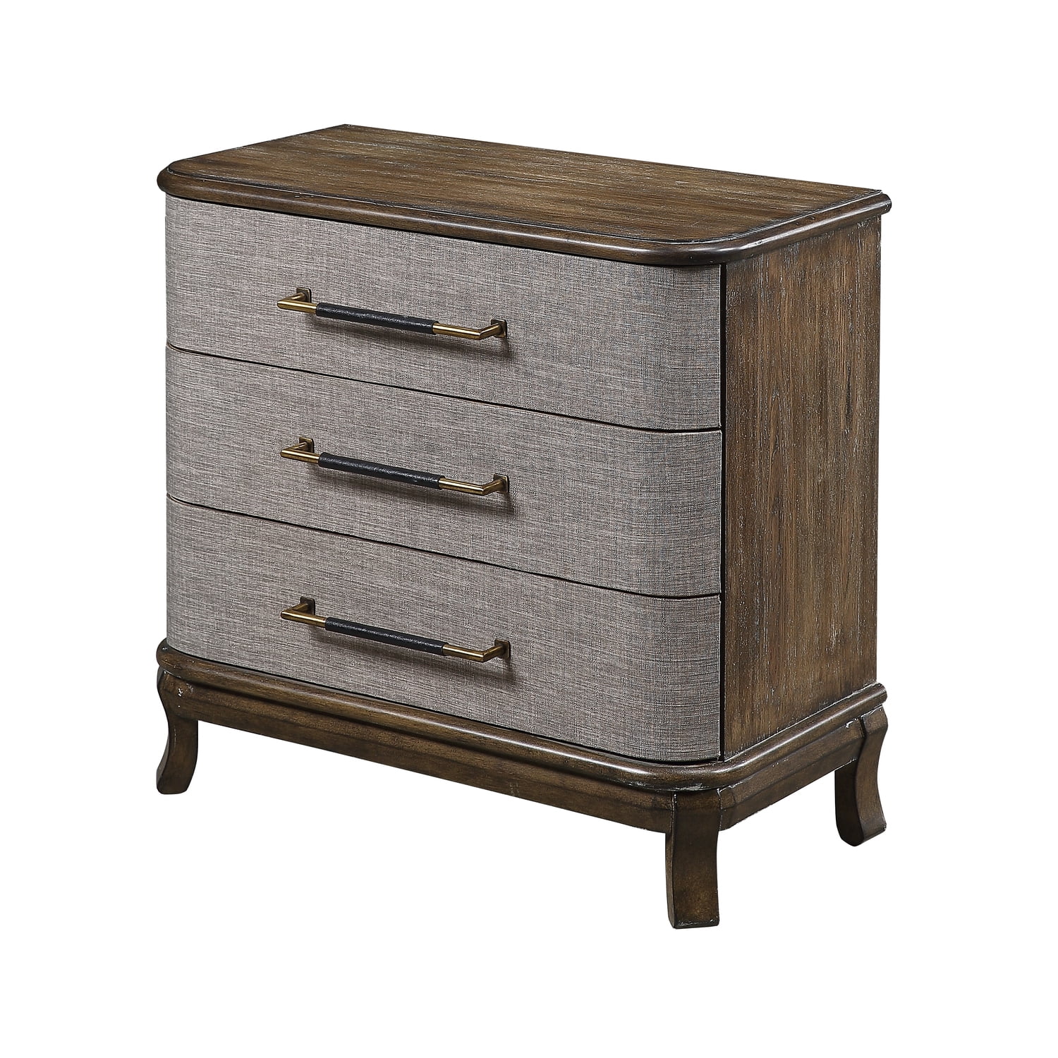 Coast To Coast Imports Bradenton Brown 3-Drawer Chest with Adjustable ...