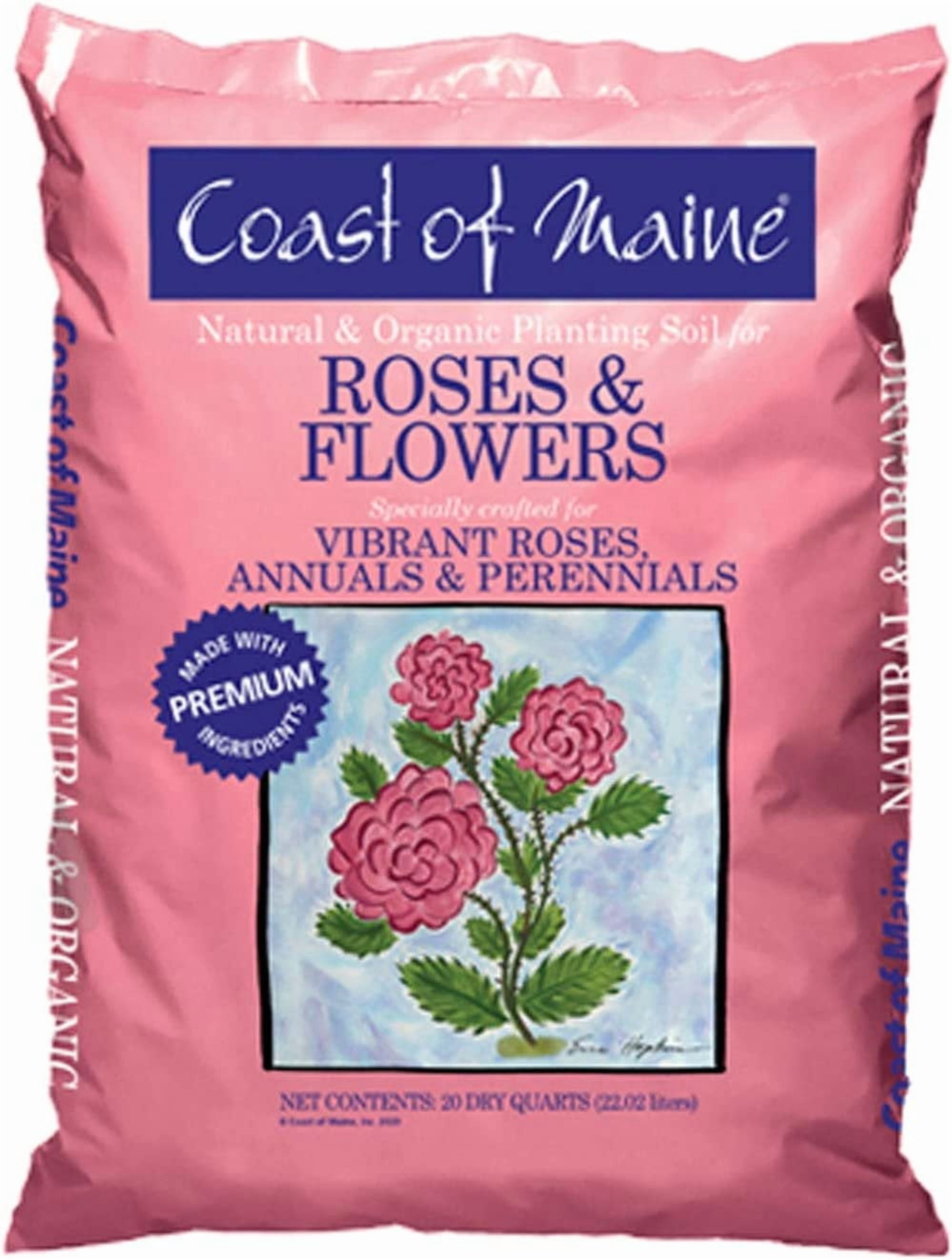 Coast of Maine Organic Natural Gardening Compost Potting Soil, 20 Qt ...