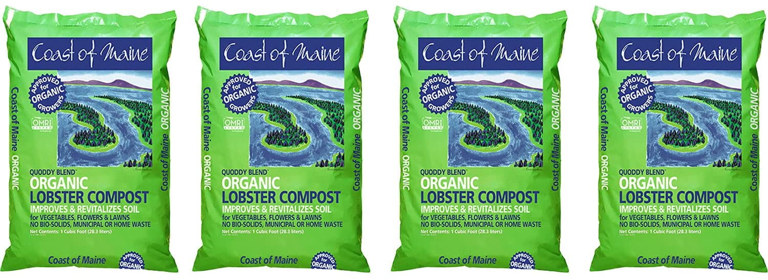 Coast of Maine Q1 Quoddy Blend, Organic Lobster Compost Soil ...