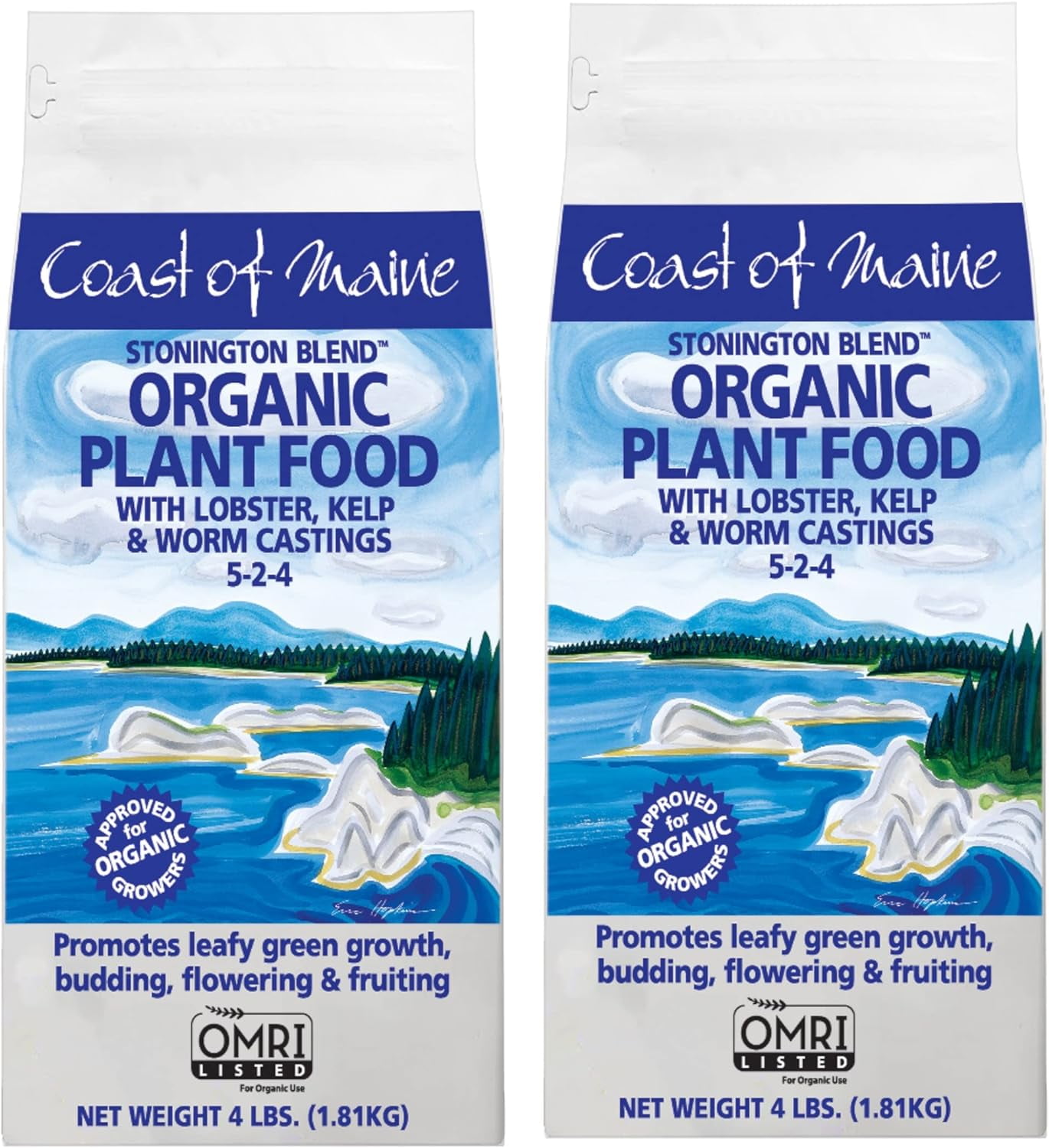 Coast Of Maine Omri Listed Organic Stonington Blend Plant Food Compost ...