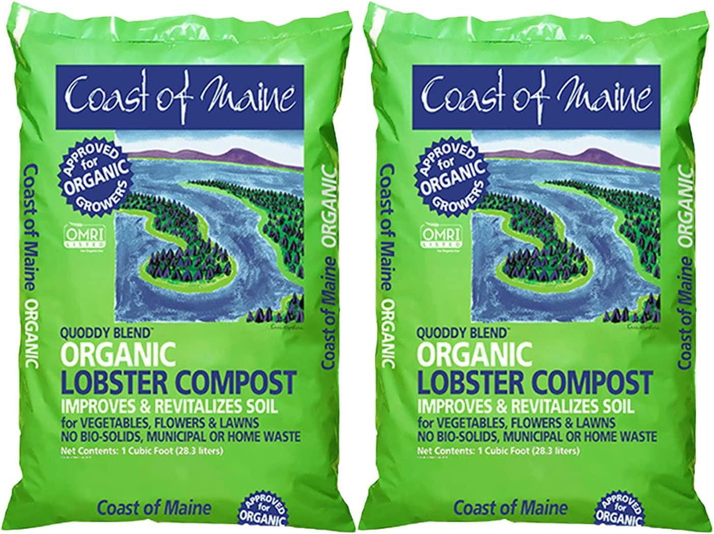 Coast of Maine Quoddy Blend Lobster and Crab Organic Compost Plant ...