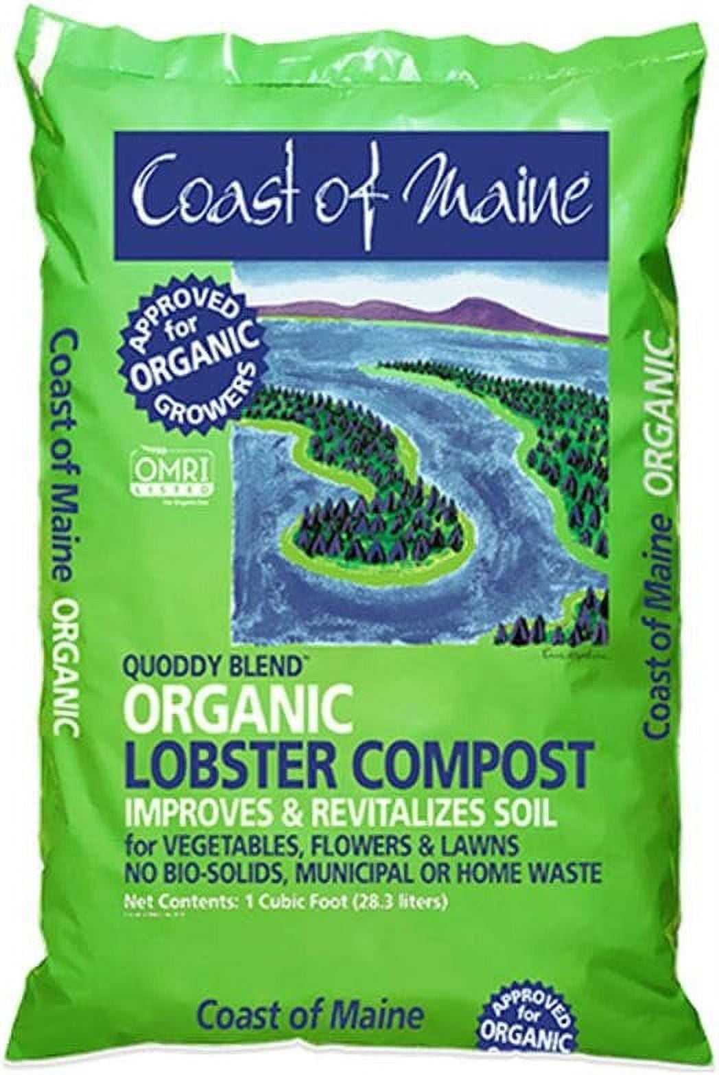 Coast of Maine Quoddy Blend Lobster and Crab Organic Compost Plant ...