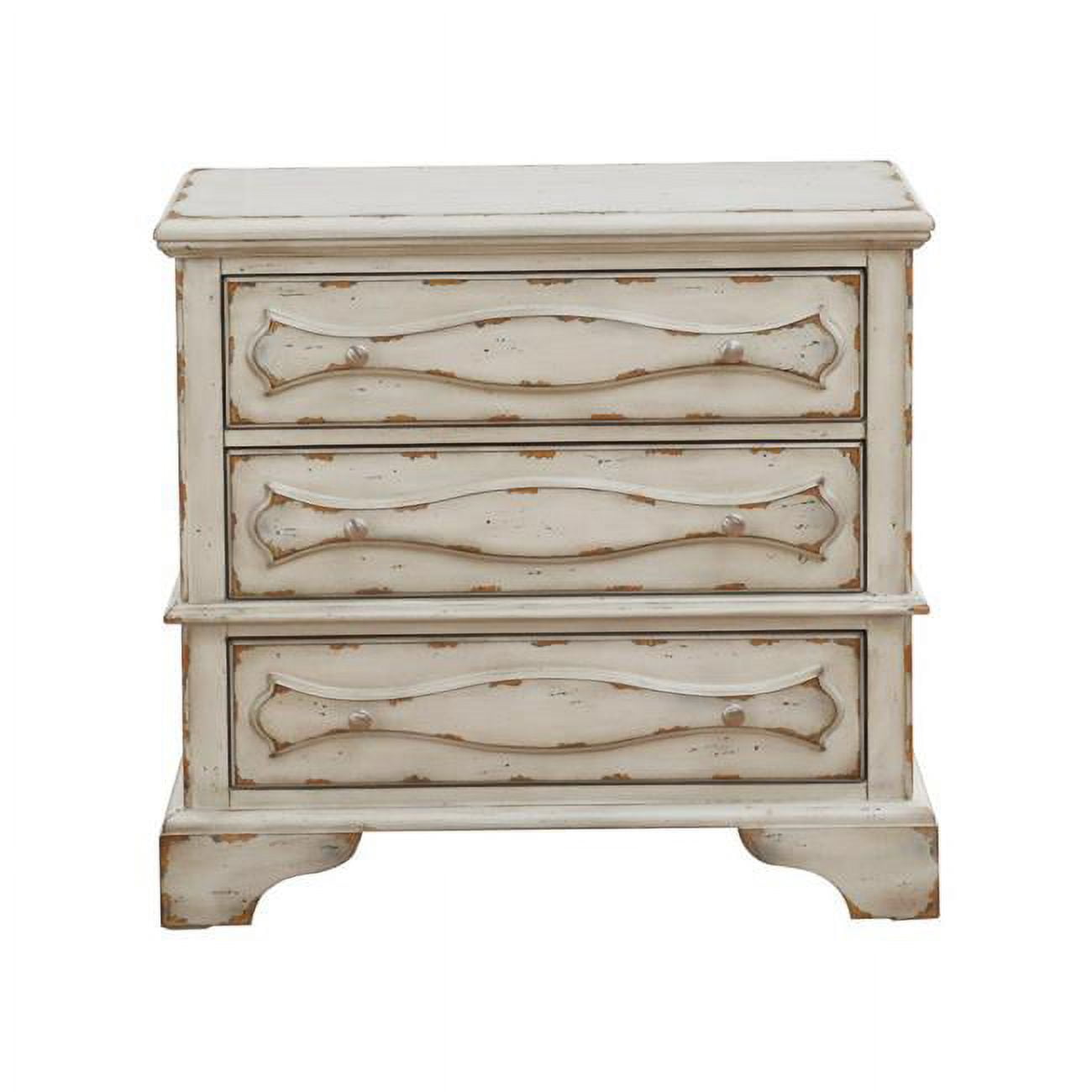 Coast to Coast 13739 30 x 32 x 16 in. Three Drawer Chest, Light Brown ...