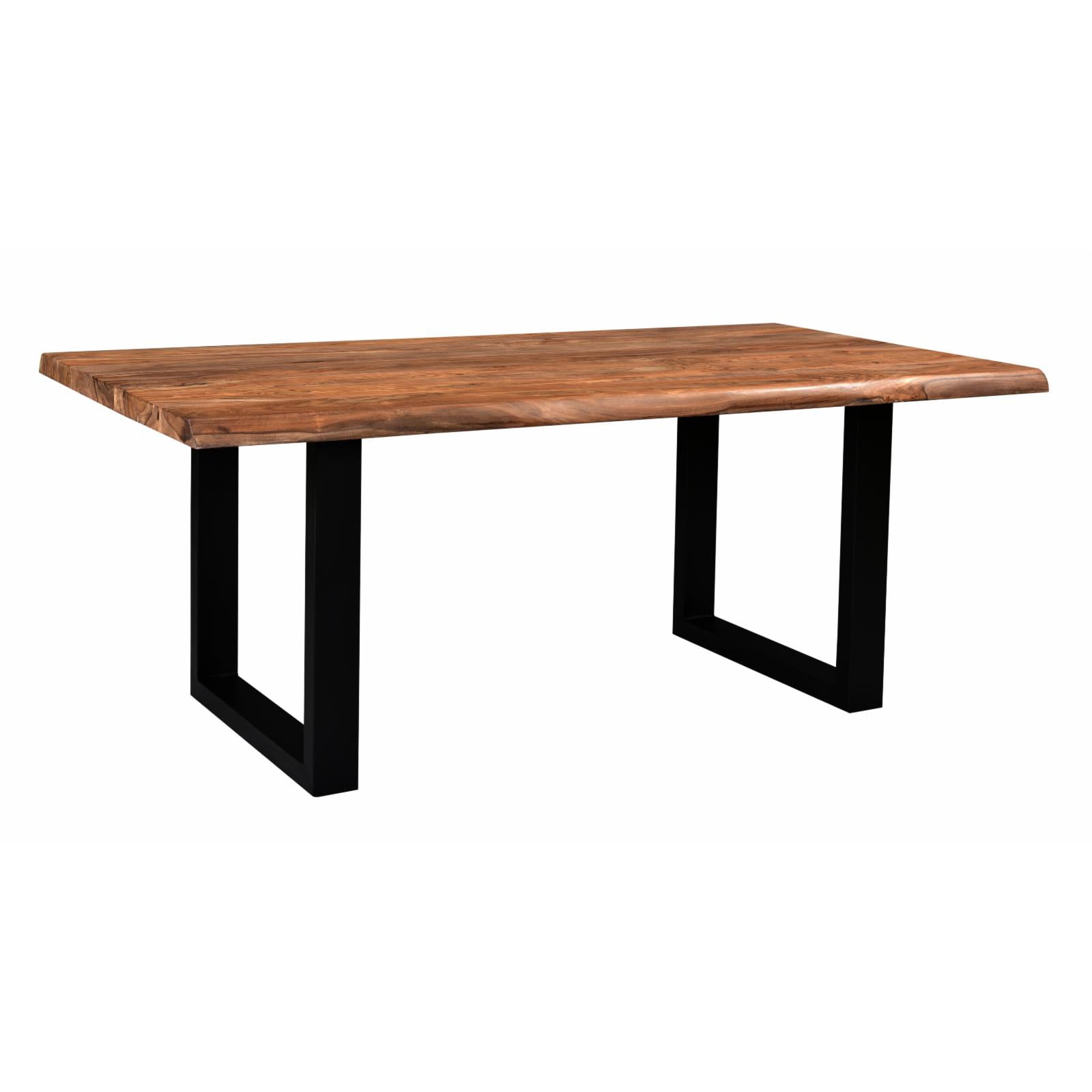 Coast to Coast Henderson Wood and Metal Dining Table, 30"H x 80"W x 40 ...