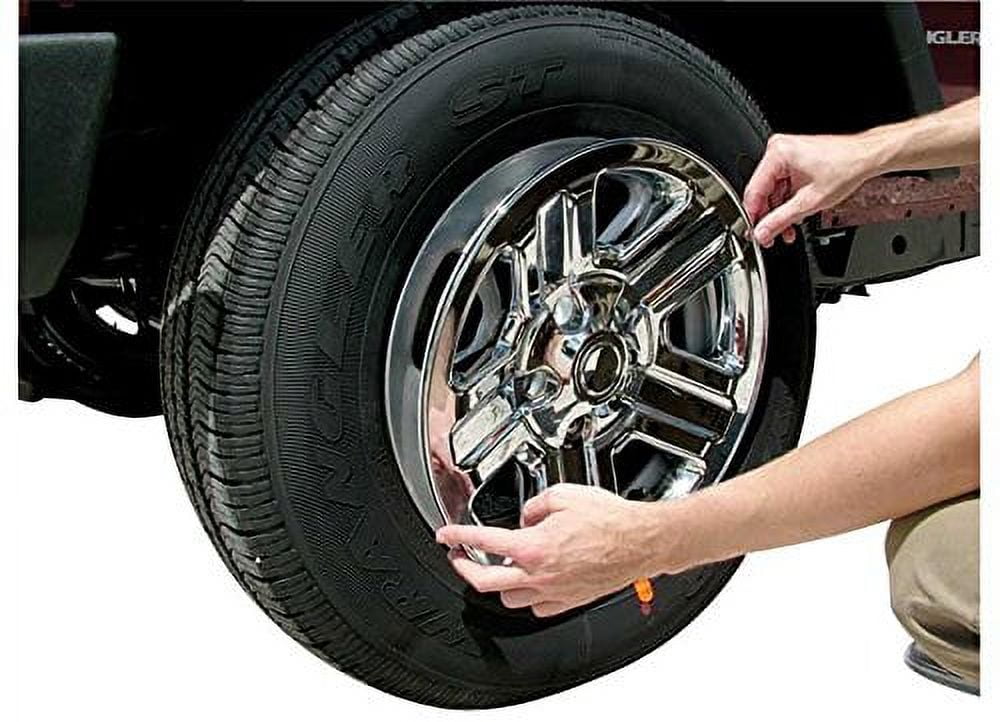 Coast to Coast International 17 in Wheel Covers Plastic Chrome Plated ...