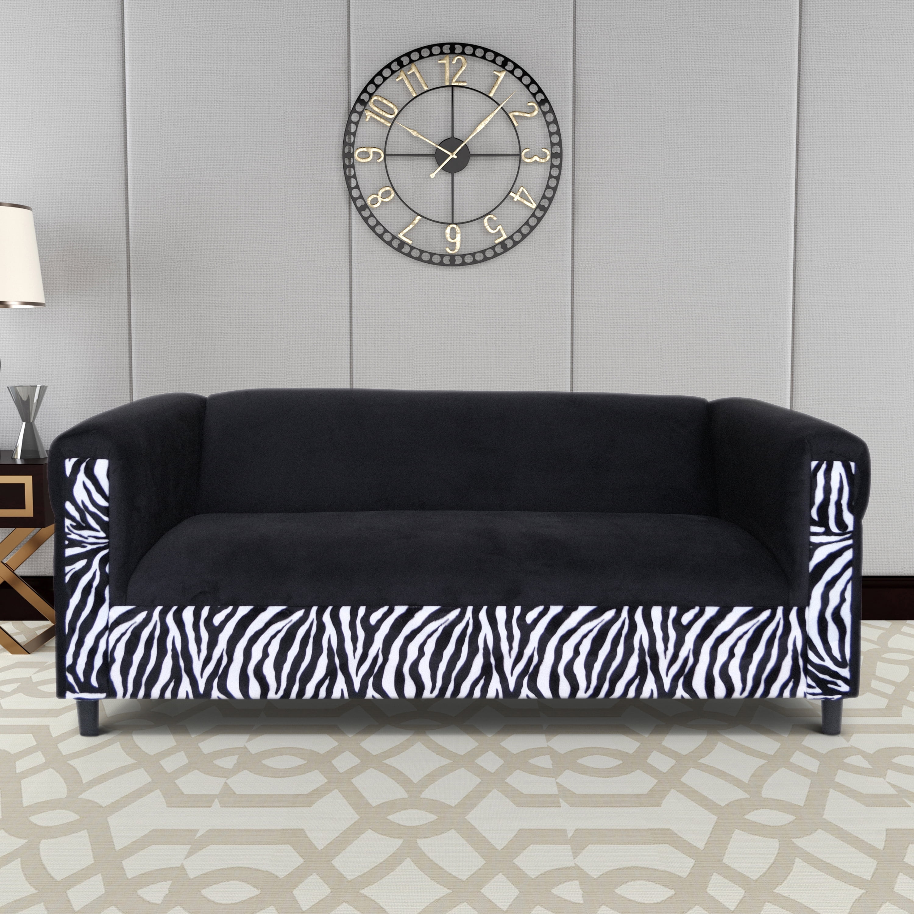 Zebra Print Couch