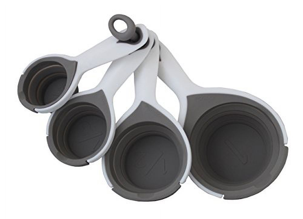 CoastLine Collapsible Silicone Measuring Cup Set | Fun Measuring Cups ...