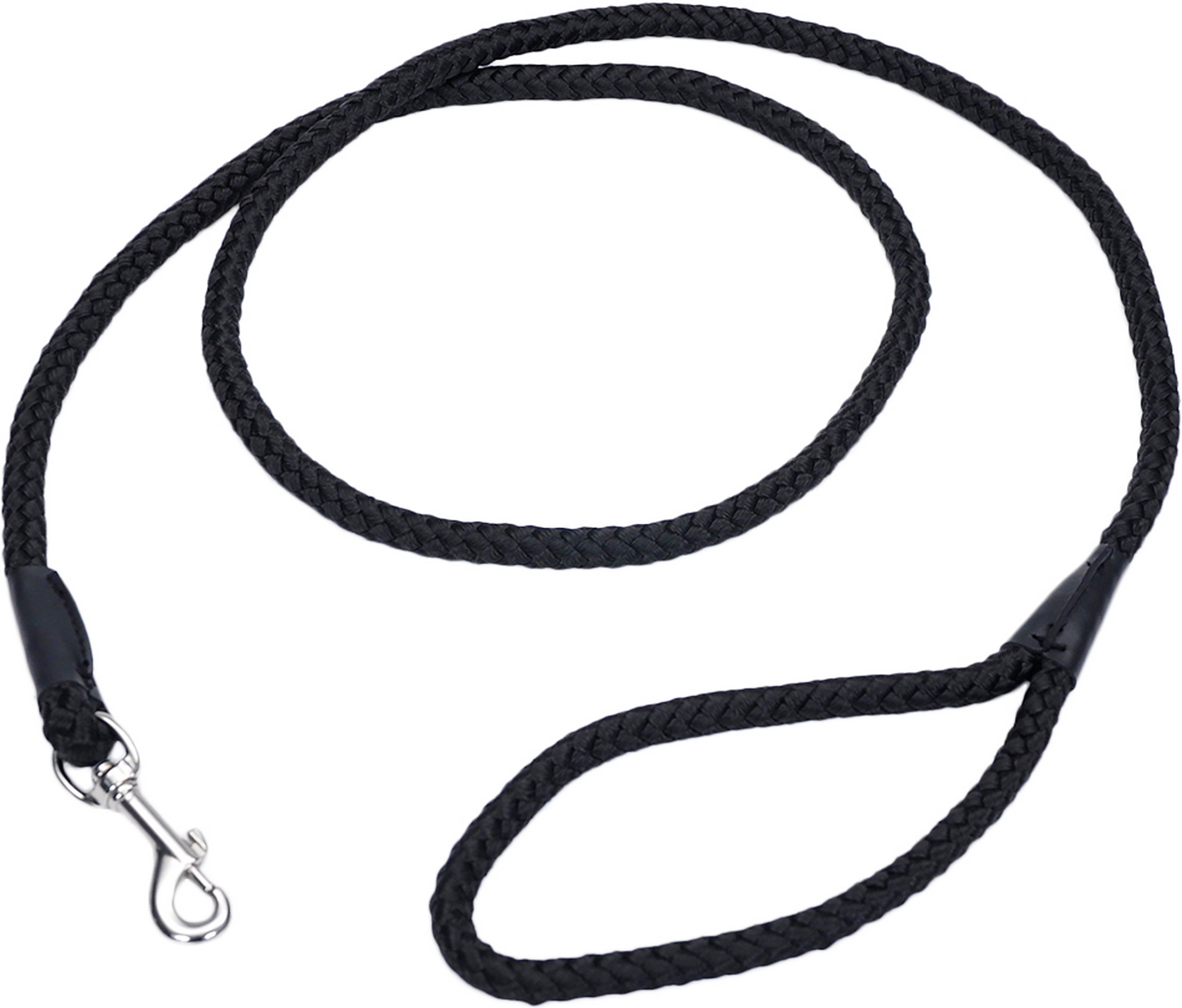 Coastal 6' Rope Dog Leash-Black - Walmart.com