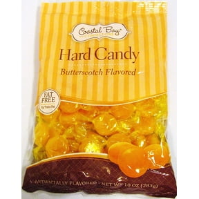 Delicious Butterscotch Candies in Various Flavors and Packaging