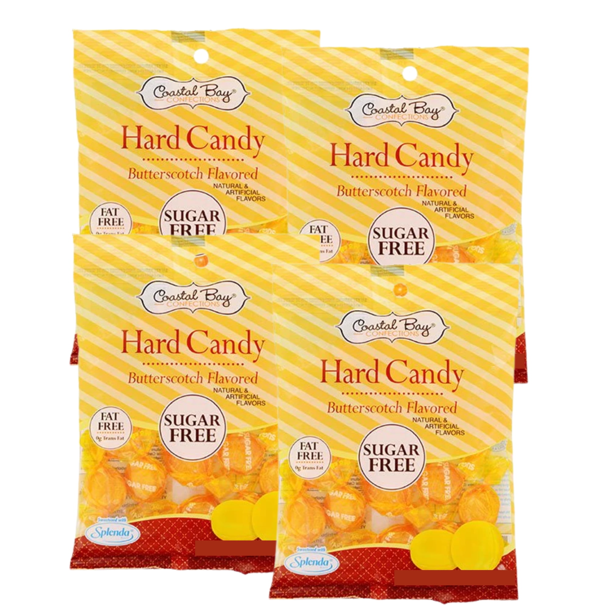 Coastal Bay Butterscotch Flavored Hard Candy with Rich Smooth Taste for ...