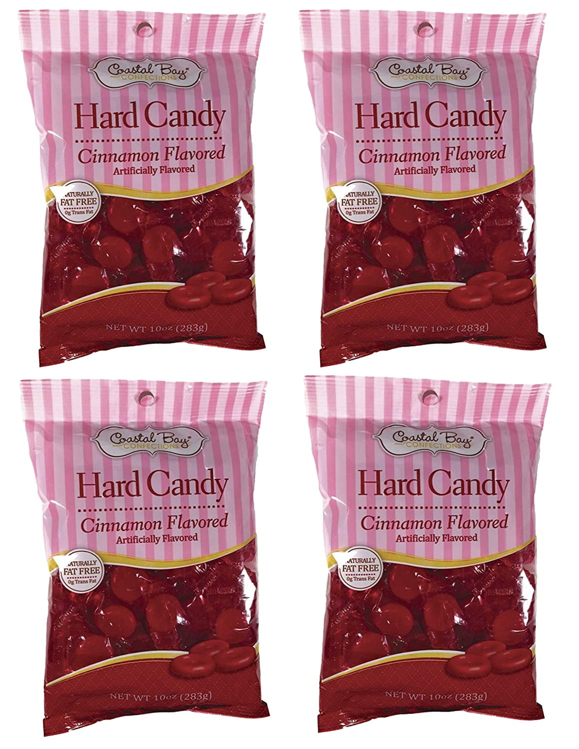 Coastal Bay Cinnamon Flavored Hard Candy 10 oz Bags (4 Pack) - Walmart.com