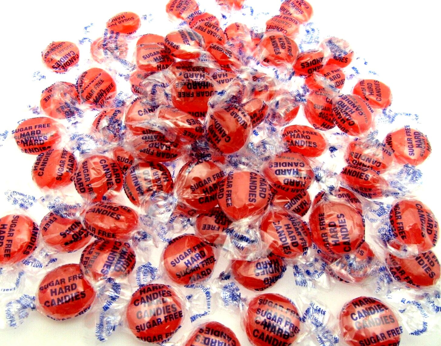Coastal Bay Fat / SUGAR FREE 16oz Wild Cherry Fruit Flavor Hard Candy ...