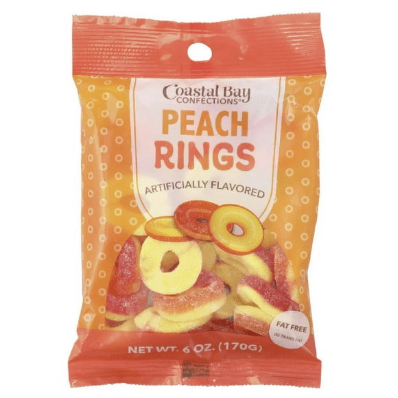 Peach Candy Rings