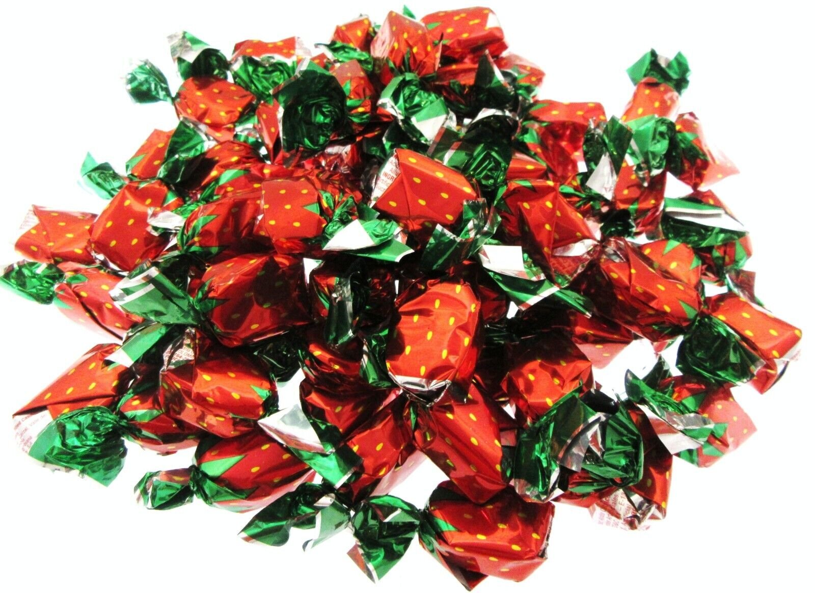Coastal Bay Strawberry Hard Candy 16oz Sweets One Pound - Walmart.com