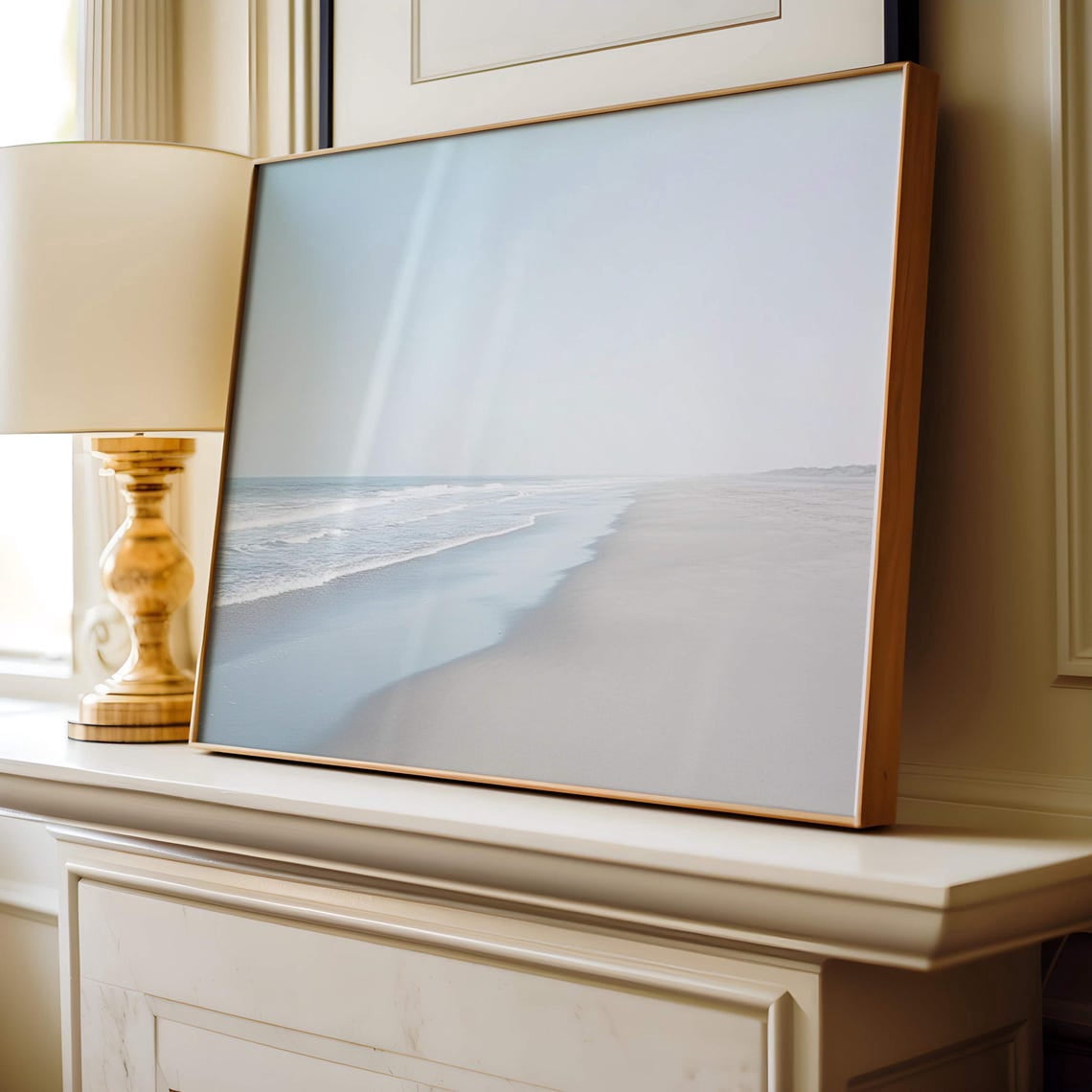 Coastal Beach Decor Ocean Beachy Waves Poster Unframed Paper Print ...