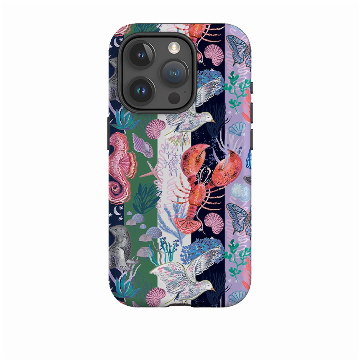 Coastal Calling Stripe I Phone Case for iPhone 11 12 13 14 15 16 Pro ...
