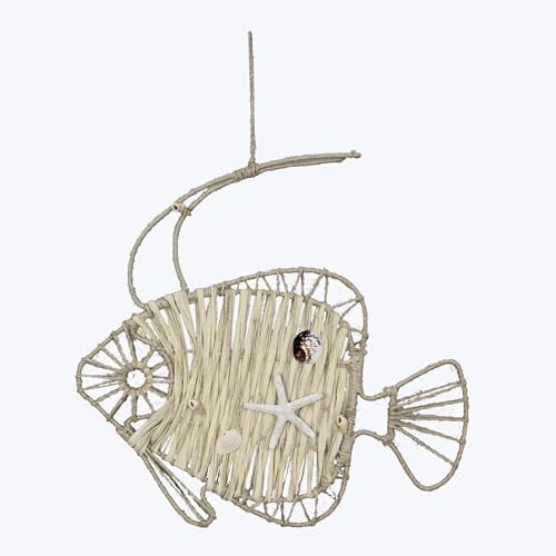 Coastal Charm: Hand-Weaved Straw Fish Wall Art – A Touch of Seaside Joy ...