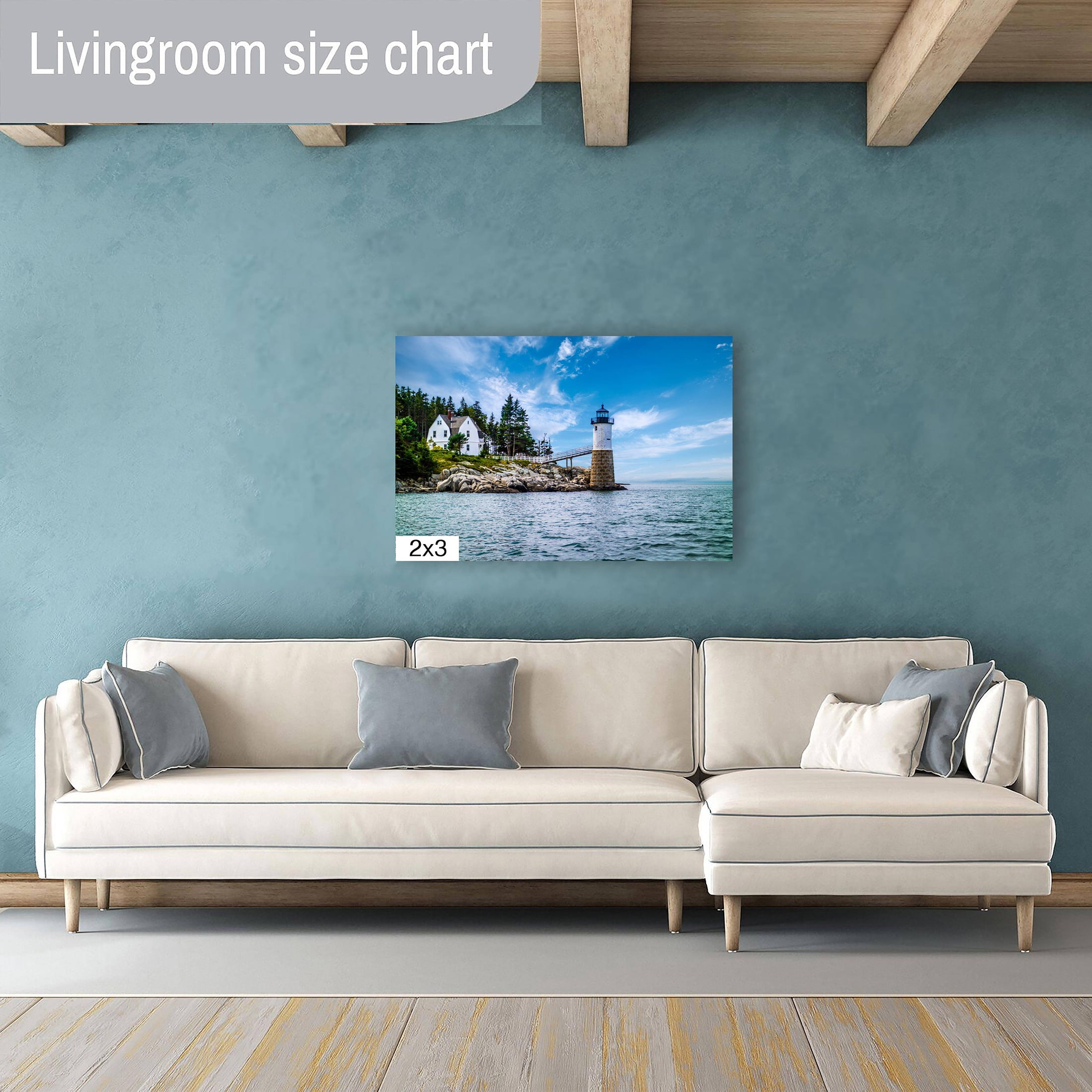 Coastal Charm: Isle au Haut Lighthouse Acadia National Park Print Wall ...