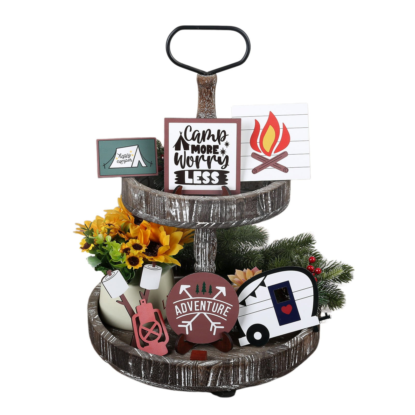 Coastal Coffee Table Tray Fall Tie Tray Decorations Cute Small ...