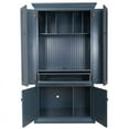 Coastal Computer Armoire Desk - Walmart.com