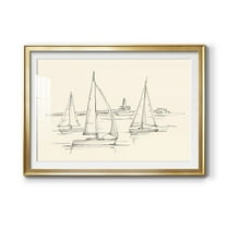Choppy Seas II Premium Framed Print - Ready to Hang - Walmart.com