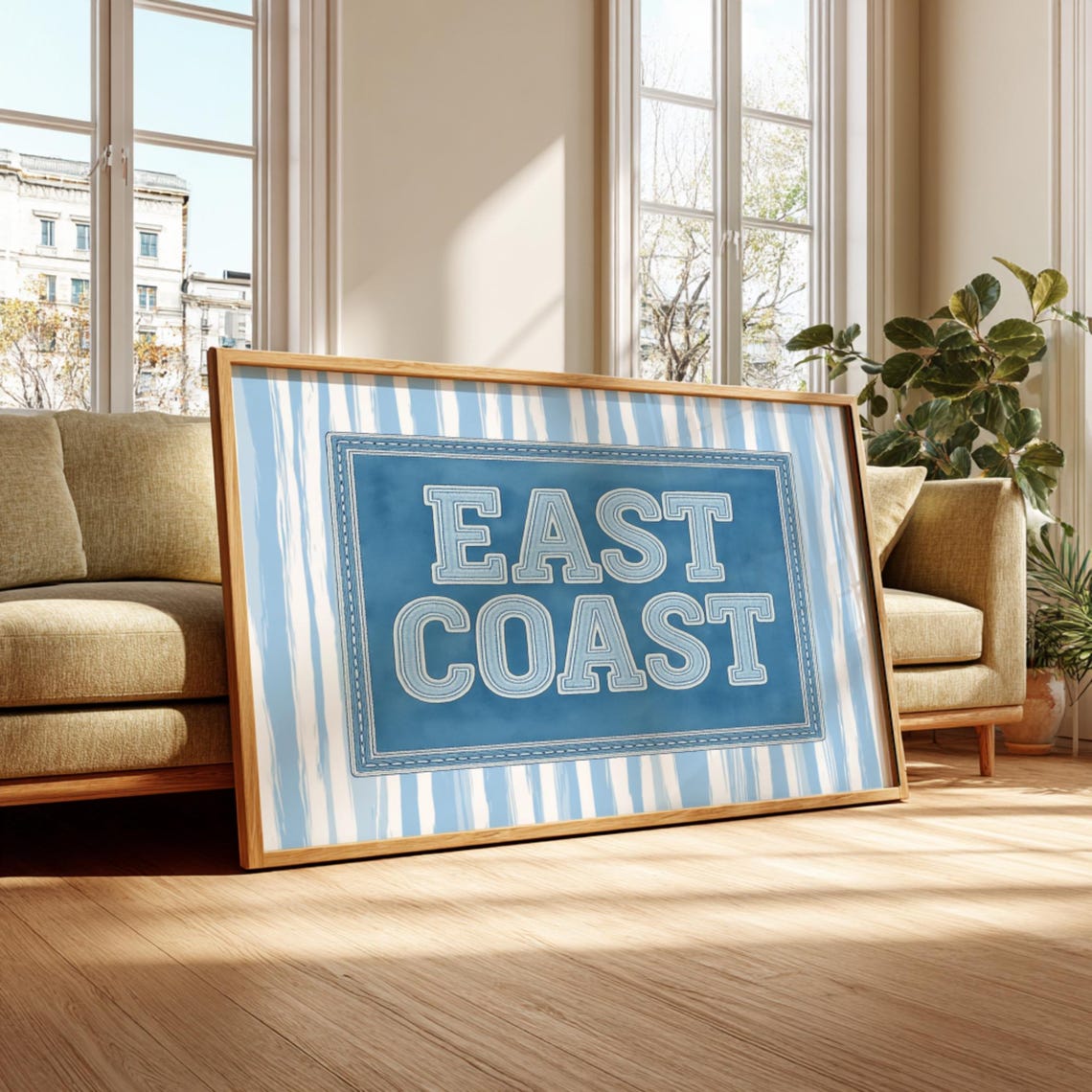 Coastal Cottage With Flowers Rustic Ocean View, Beach House Scene ...