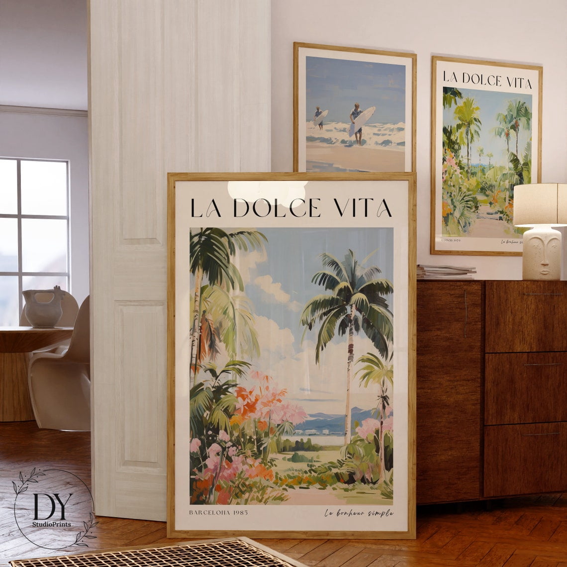 Coastal Cowgirl Decor Seashell Art Beachy Room Decor Surf Poster ...