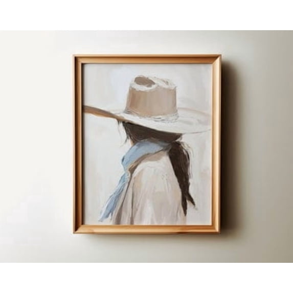 Coastal Cowgirl Southwest Style Art Poster, Poster Home Decor , Poster ...