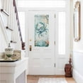 Coastal Crab Door Curtains for Door Window, French Sidelight Front Back ...