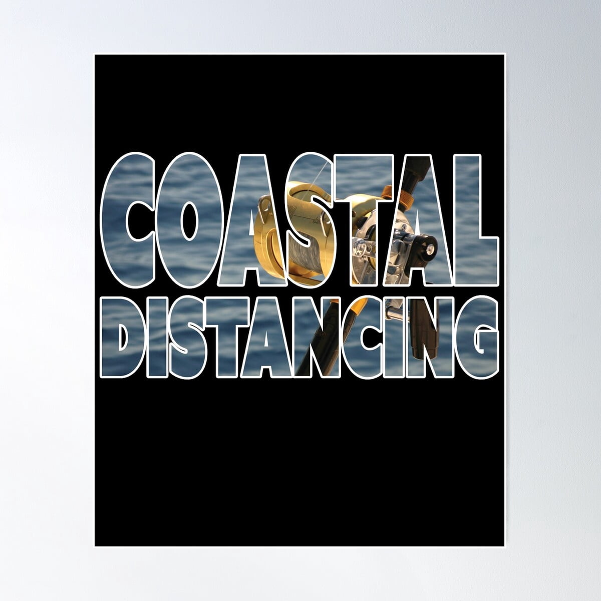 Coastal Distancing - Retro Classic Saltwater Fishing - Social ...
