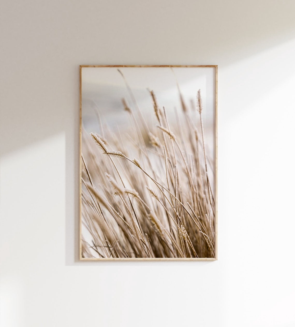 Coastal Dried grass Poster country wheat field boho landscape ...