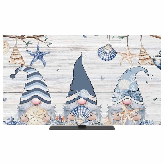 Coastal Eucalyptus TV Dust Cover,Stretchable TV Screen Desktop Computer ...