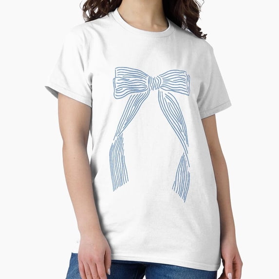 Coastal Granddaughter Vintage Hair Bow Blue Shirt, Coastal Travel ...