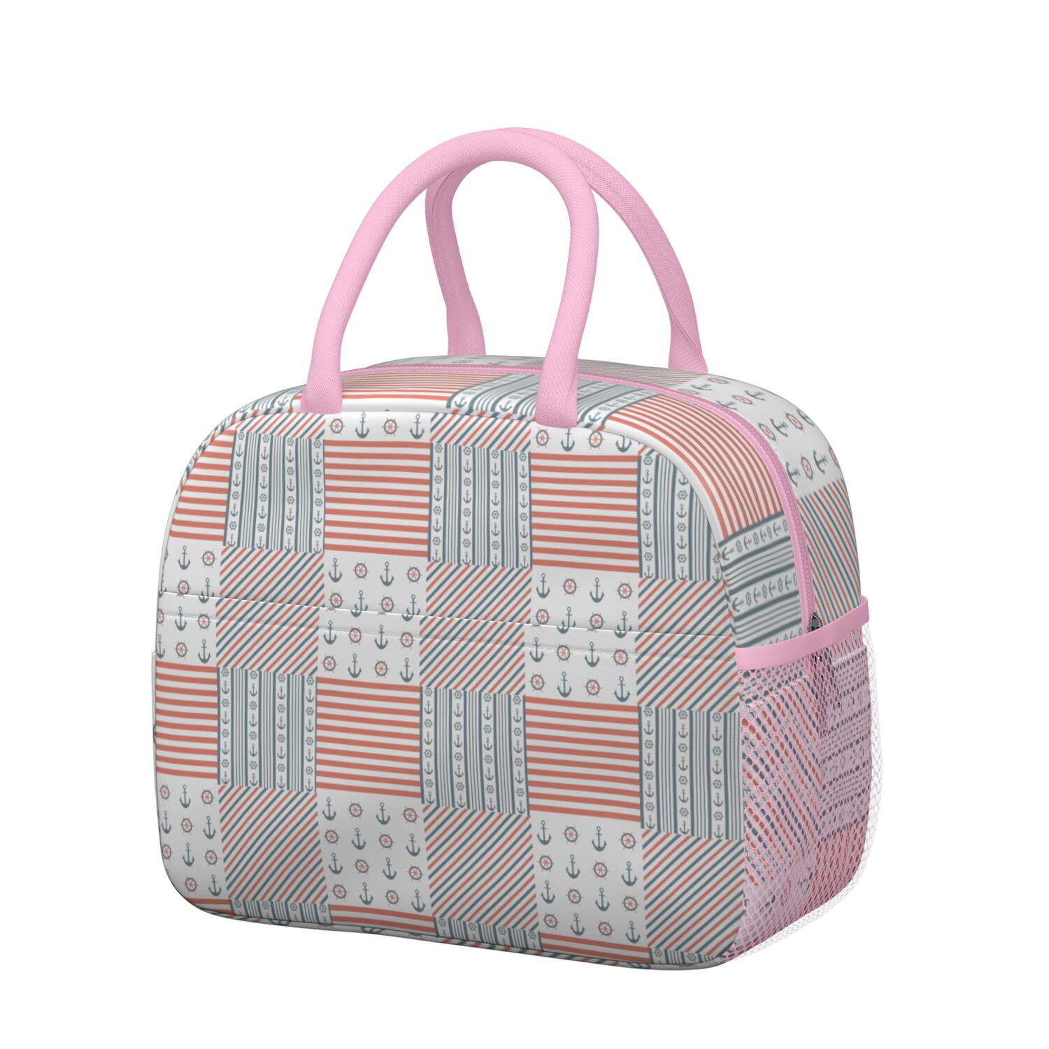 Coastal Inspired Reusable Lunch Box - Lightweight & Portable Insulated ...