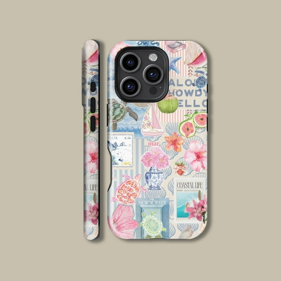 Coastal Italy Coquette Summer Case for iPhone Samsung Aesthetic ...