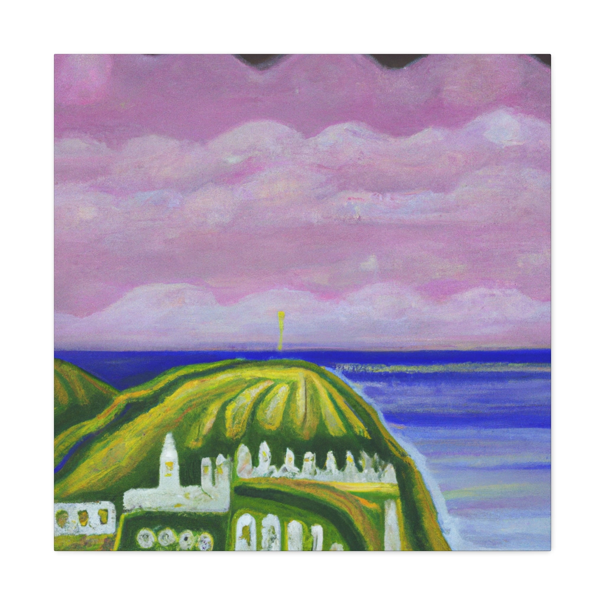 "Coastal Landscape Vision" - Canvas - Walmart.com