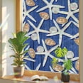 Coastal Nautical Window Privacy Film Rainbow Static Cling Stain Glass ...