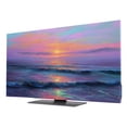 Coastal Ocean TV Cover for 24 Inch Screen, Stretch Fabric Dustproof TV ...