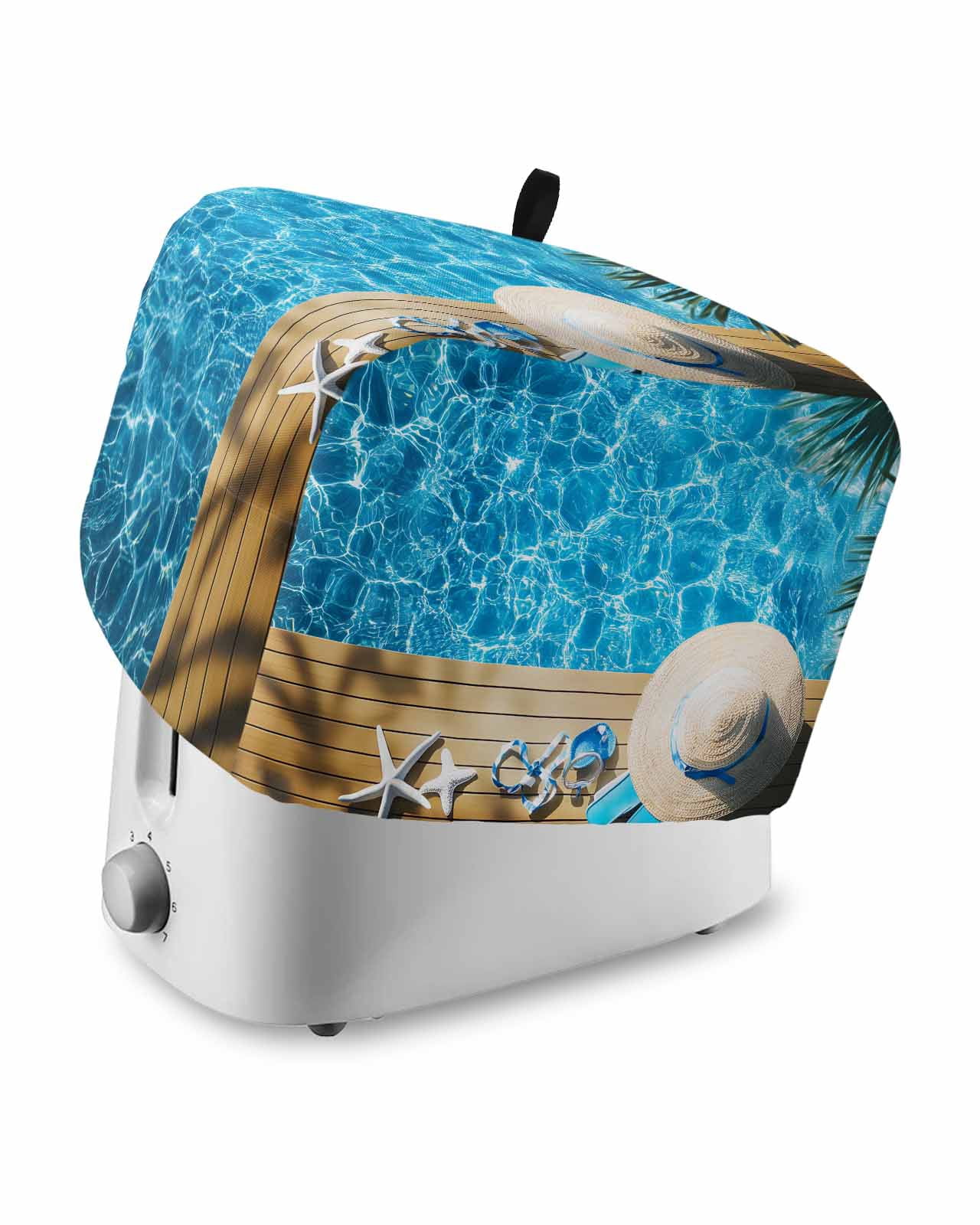 Coastal Ocean Toaster Cover 2 Slice, Small Kitchen Appliance Covers ...