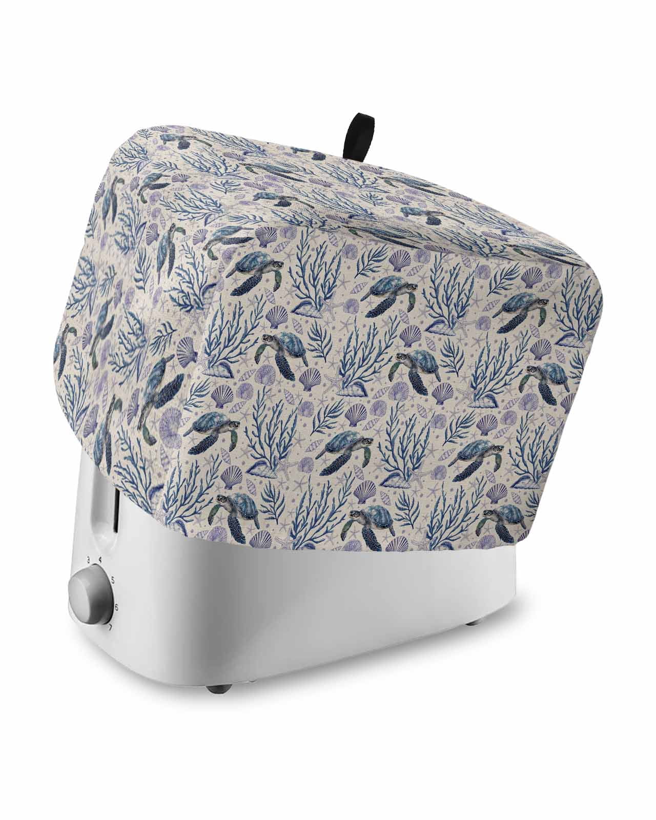 Coastal Ocean Toaster Cover 4 Slice, Large Kitchen Appliance Covers ...