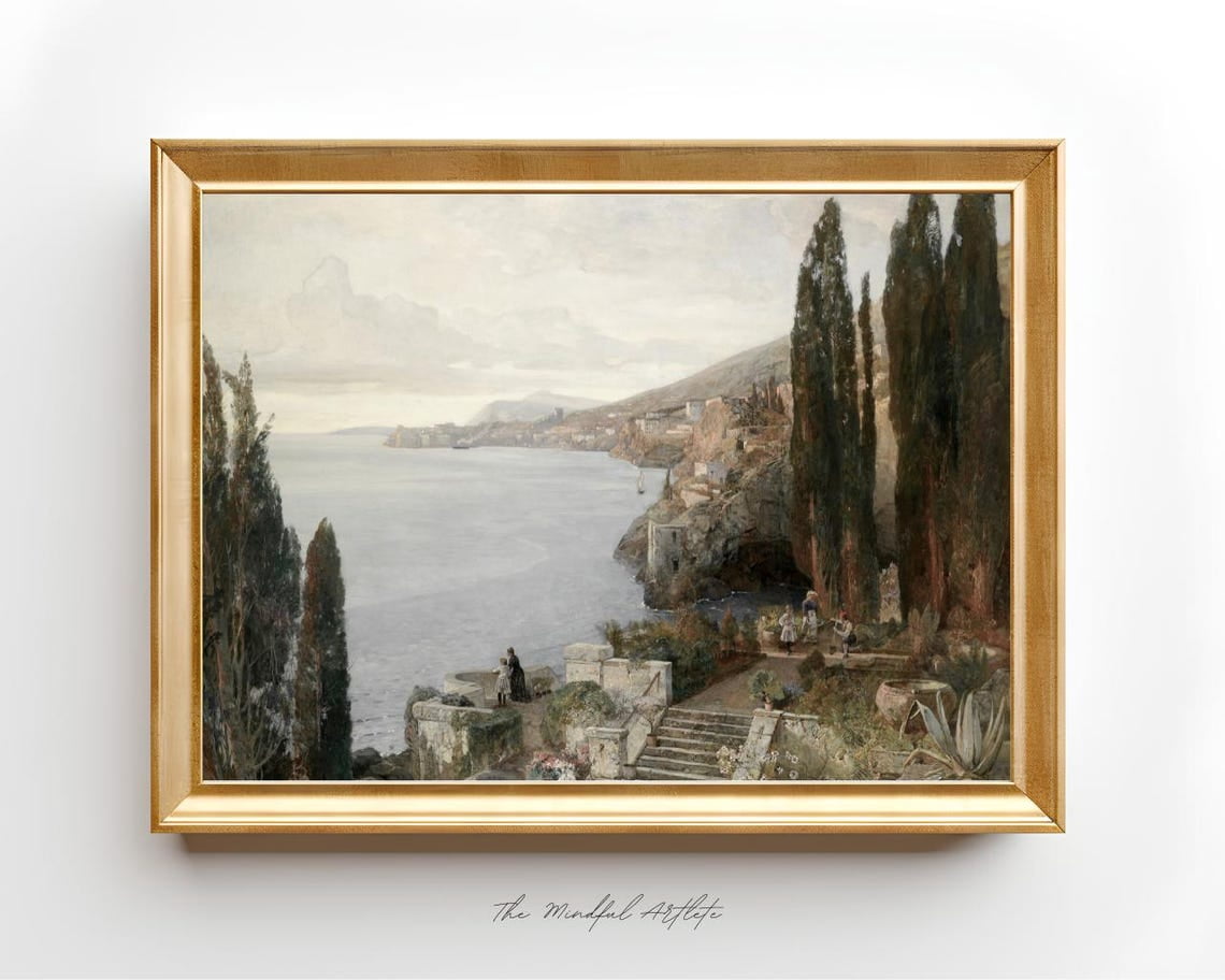 Coastal Painting Seaside Painting Seascape Gallery Beach House Decor ...