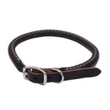 Coastal Pet Circle T Latigo Leather Round Dog Collar - Handcrafted ...
