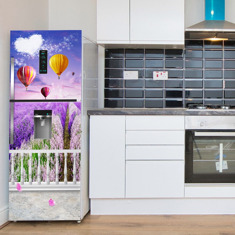 Coastal Plank Path Scenic Refrigerator Poster Creative Detachable ...