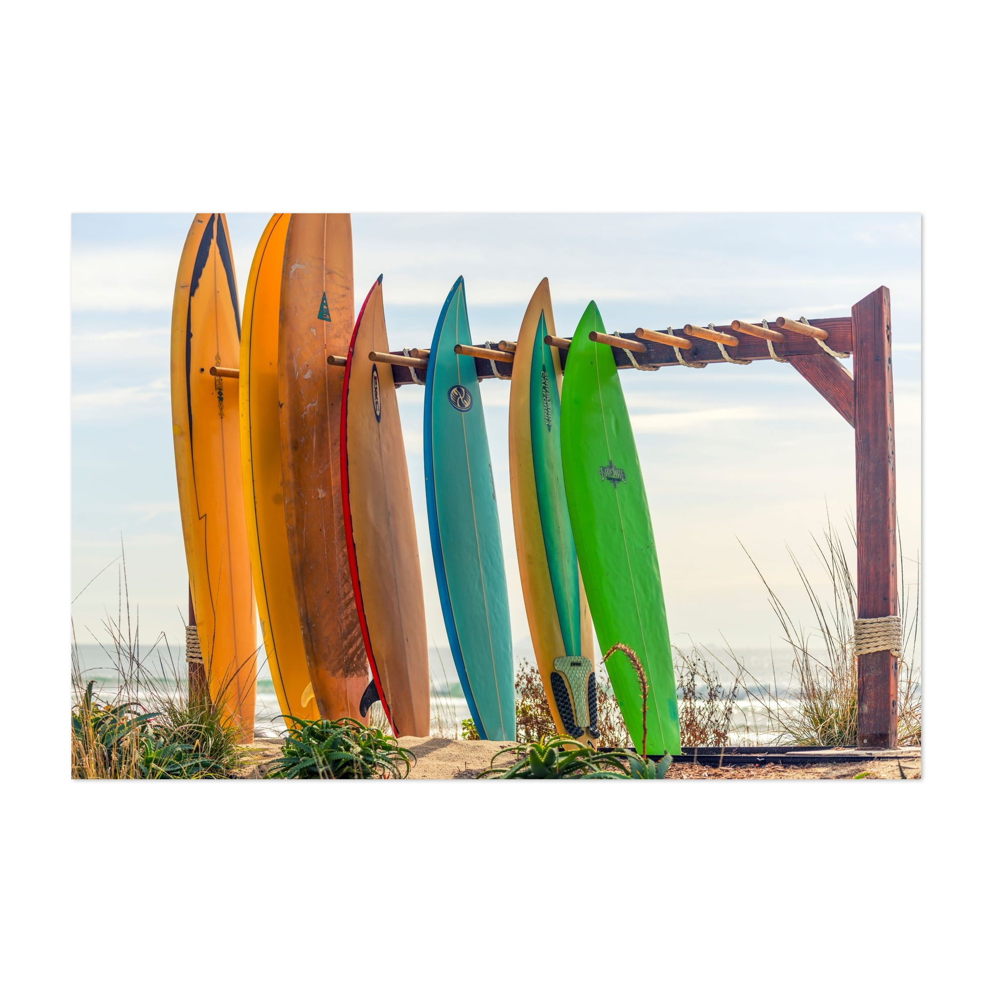Coastal Quiver - Coronado California Photography Unframed Wall Art ...