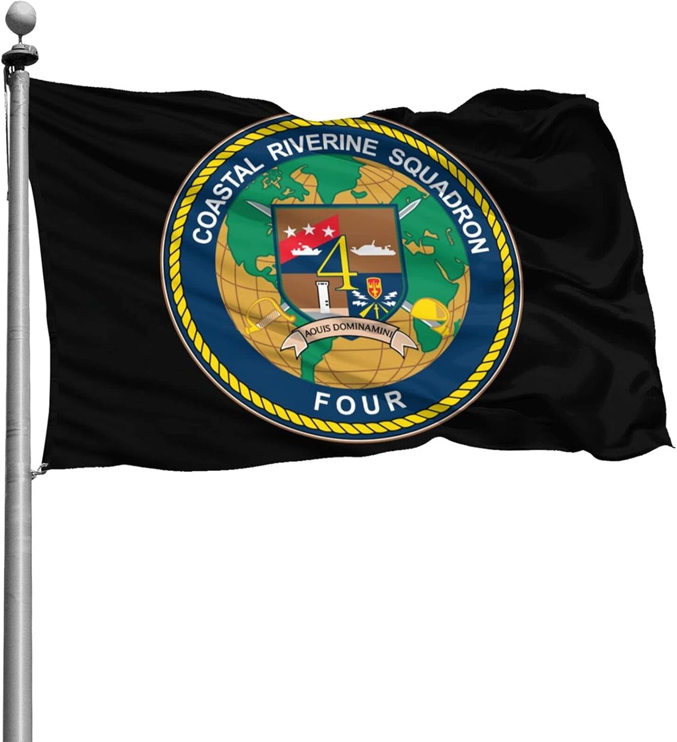 Coastal Riverine Squadron 4 Flag 4x6 Ft Outdoor Flags House Flag Garden ...